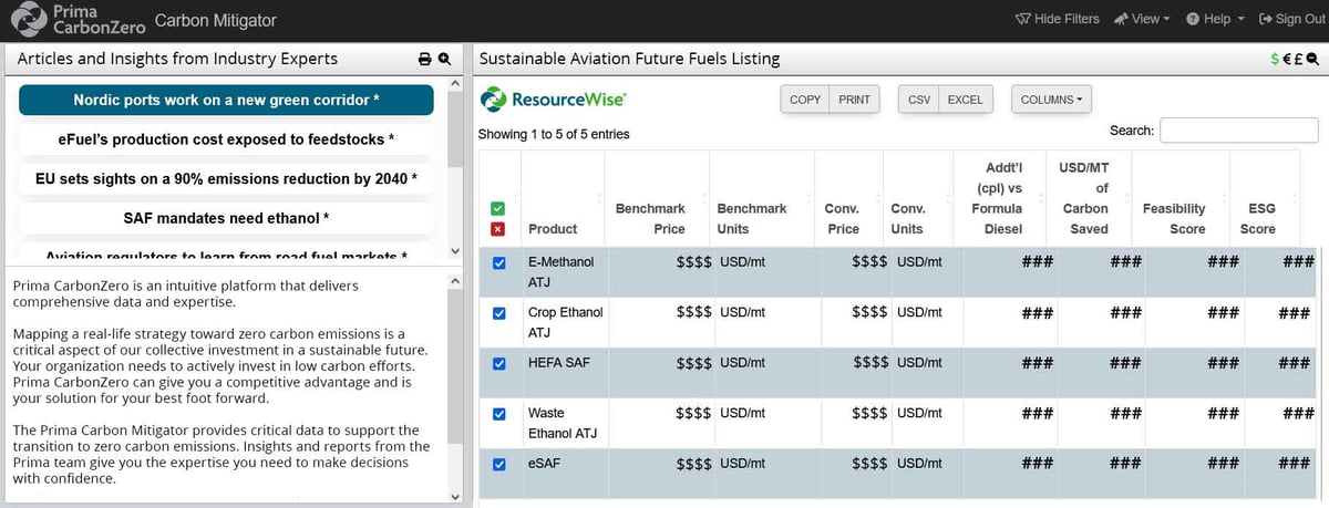 Tracking SAF Prices: Why Quality Data Matters
